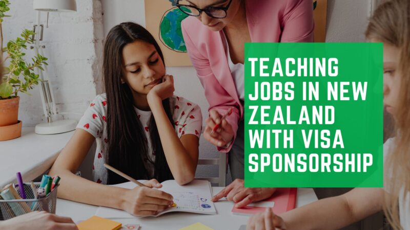 High-Paying Teaching Jobs In New Zealand With Visa Sponsorship - NexFud